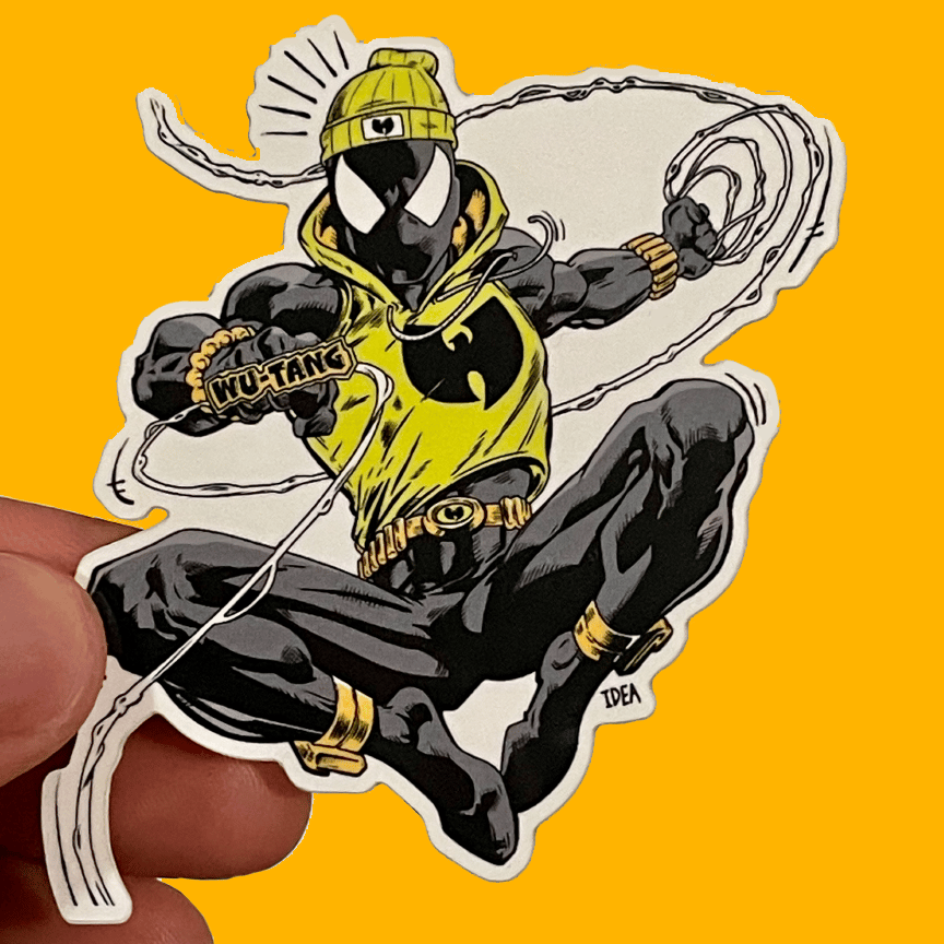 Spider-Wu Sticker | Ideathegreat