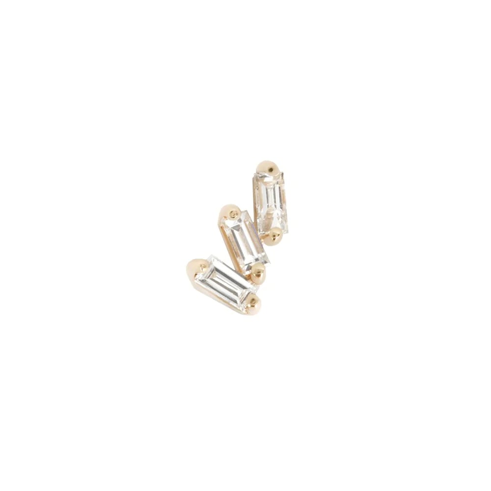 Staxx - White Topaz | Lady Magnolia Tattoo jewelry