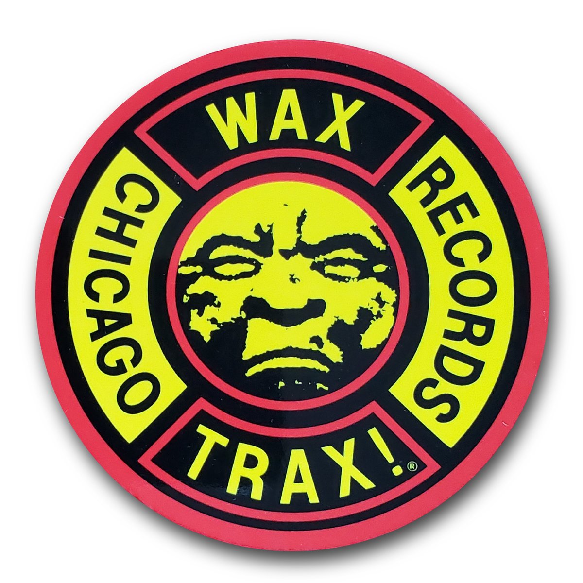 WAX TRAX! - Magnet / Classic Moonface Logo | Wax Trax! Records