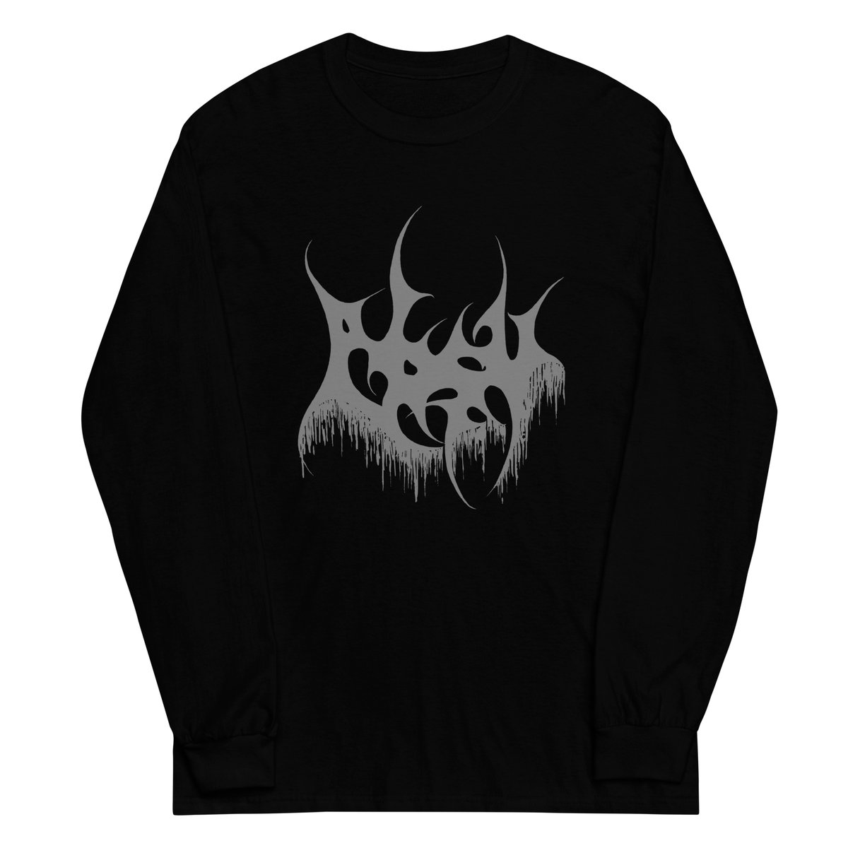 ABSU - LOGO II 1991 (GREY PRINT) LONG SLEEVE | Black Montanas