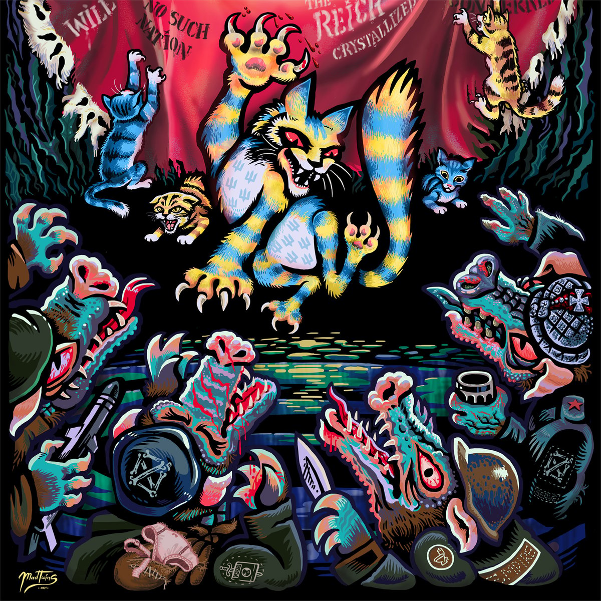 Kabuki Curtain Drop 2022 | Madtwinsart