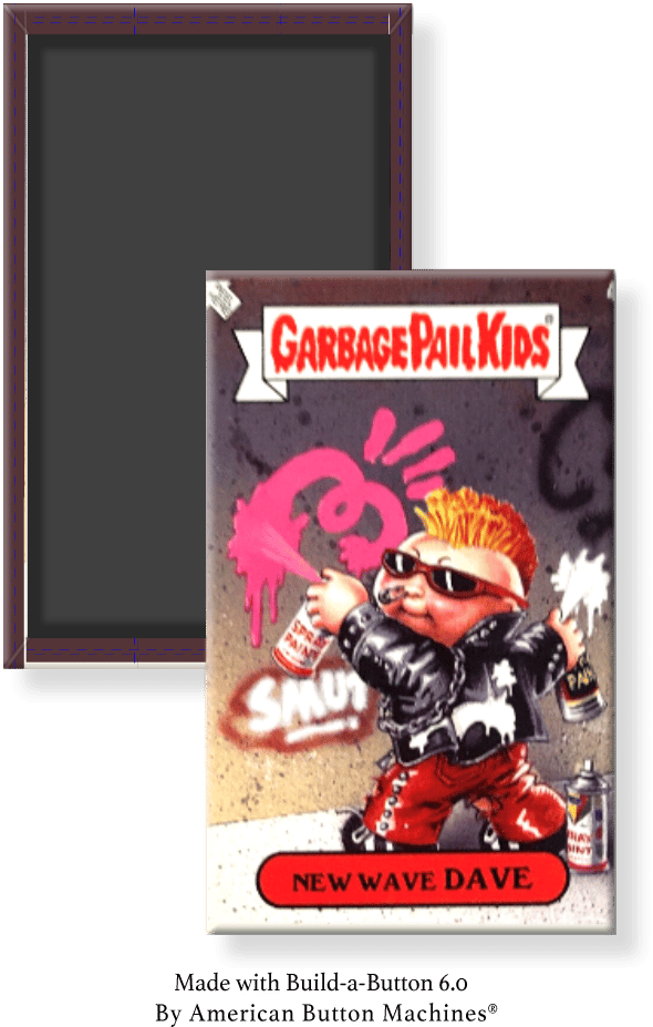 GARBAGE PAIL KIDS SET 1 | Ba Ba Buttons