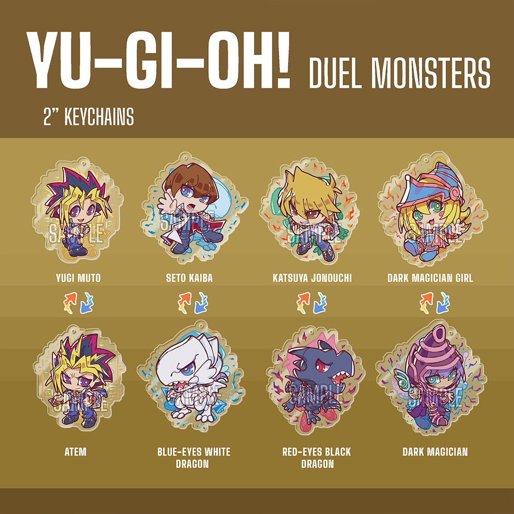 Yu-Gi-Oh! Duel Monsters Keychains | obsidiem