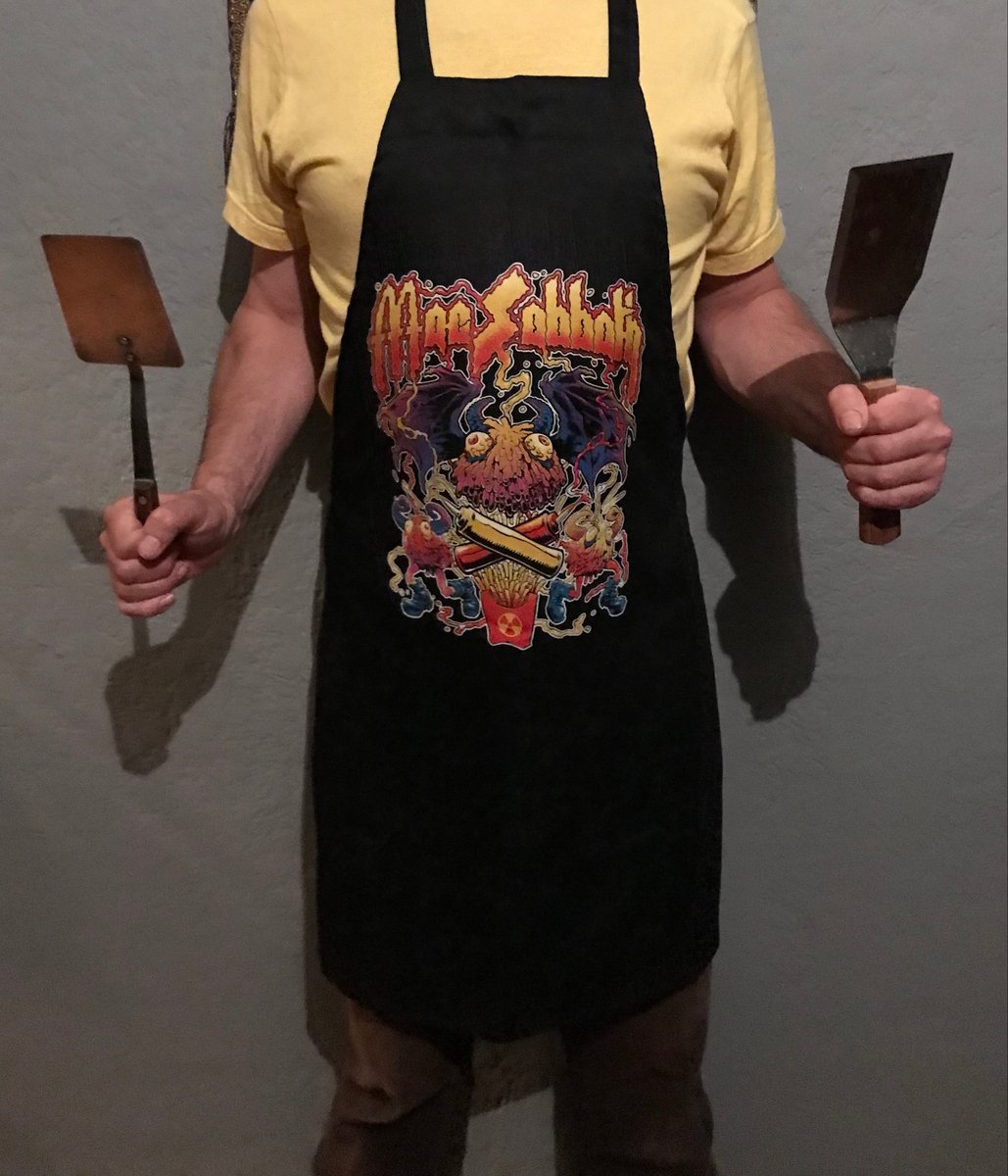 Mac Sabbath "Frying Guys" from Beast Wreck.....Apron! | mac sabbath