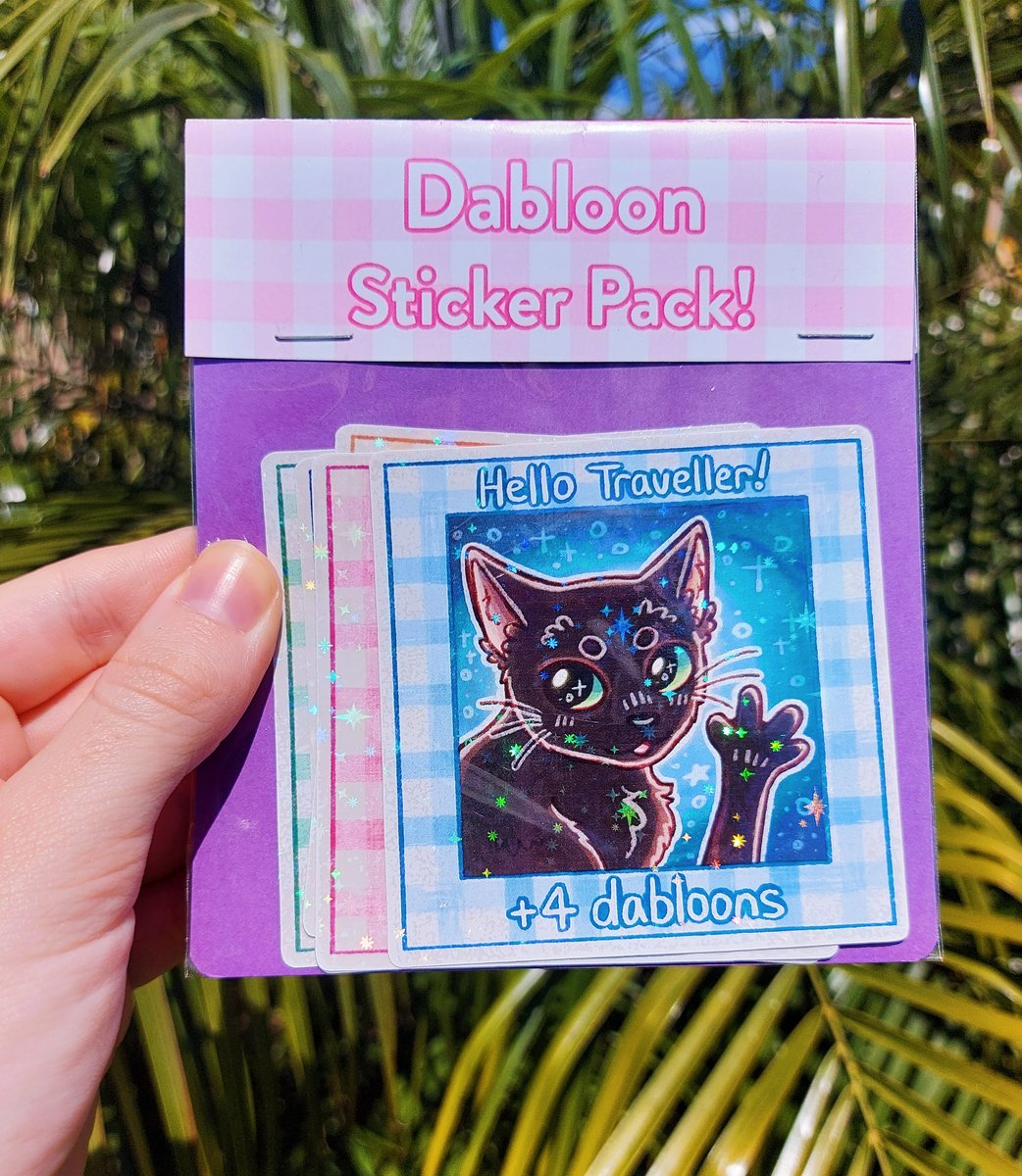 Dabloon Cat Sticker Pack ♡ | cavehoney