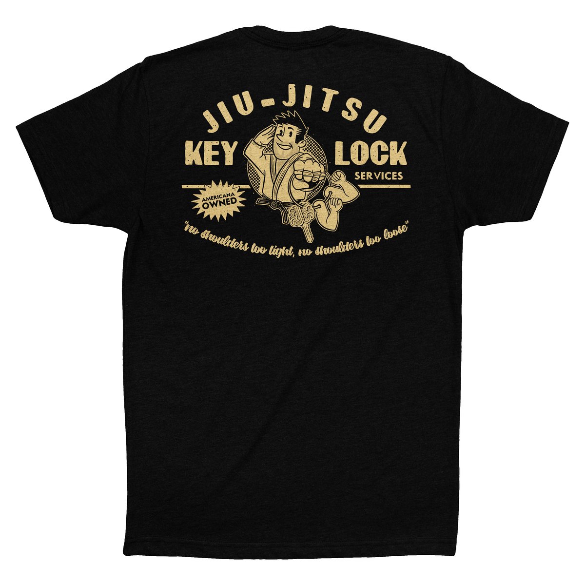 KEY LOCK SERVICES V2 T-SHIRT | Jiu Jitsu State Of Mind