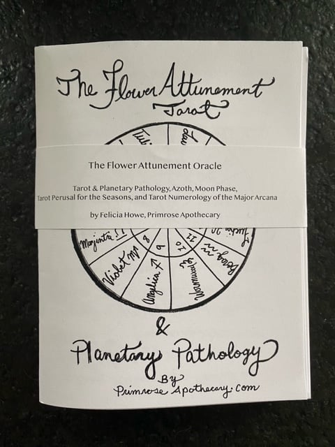 The Flower Attunement Oracle 5-zine bundle by Felicia Howe, Primrose ...