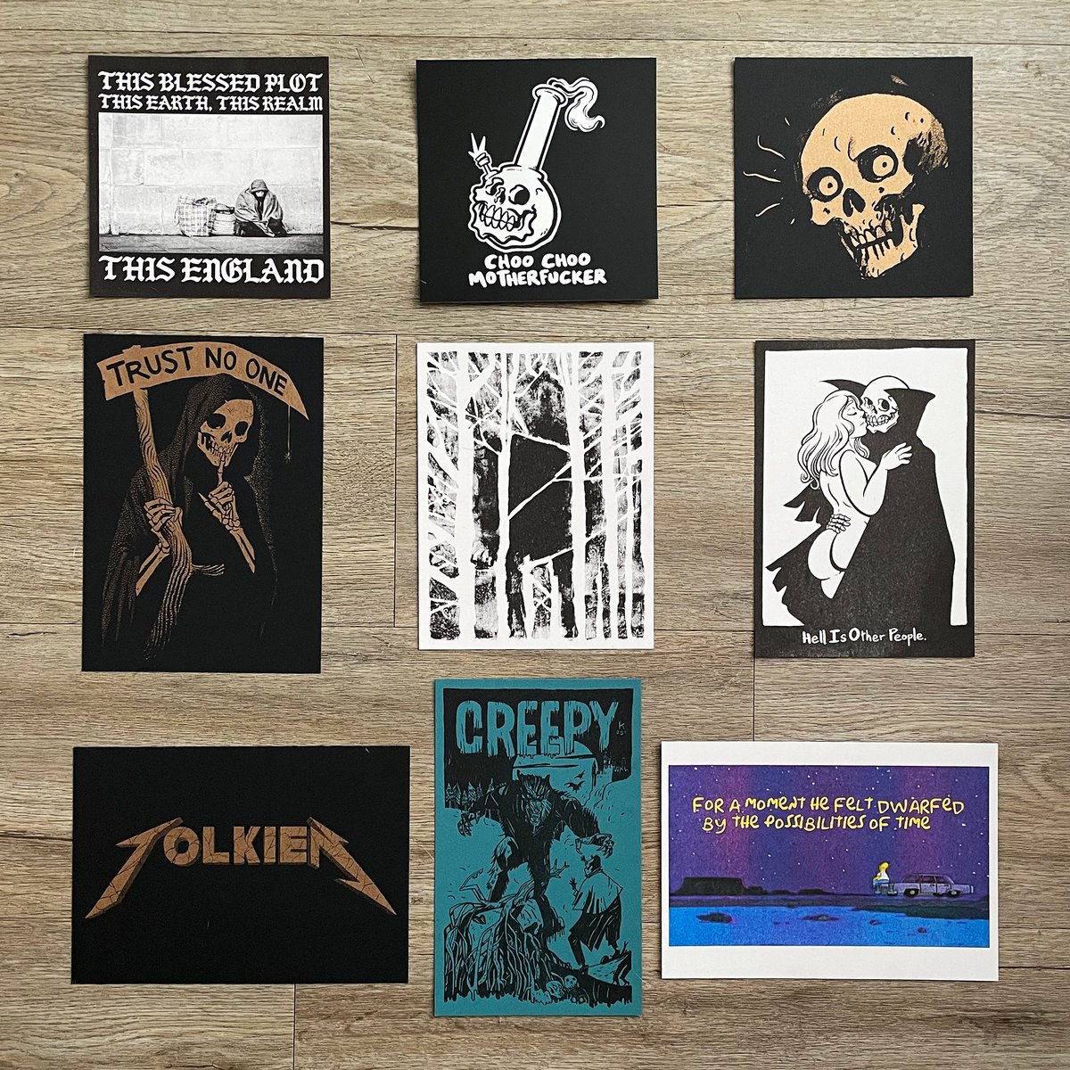 3 Random mini Riso Prints | Rogue Print Co.