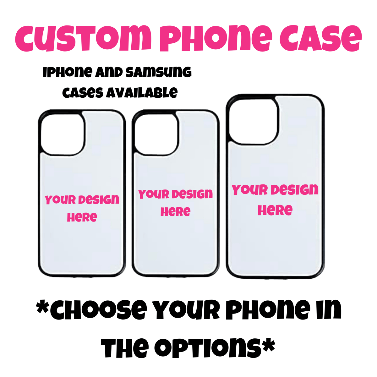 Custom Phone Case🎁 | Lash Creations & Crafts