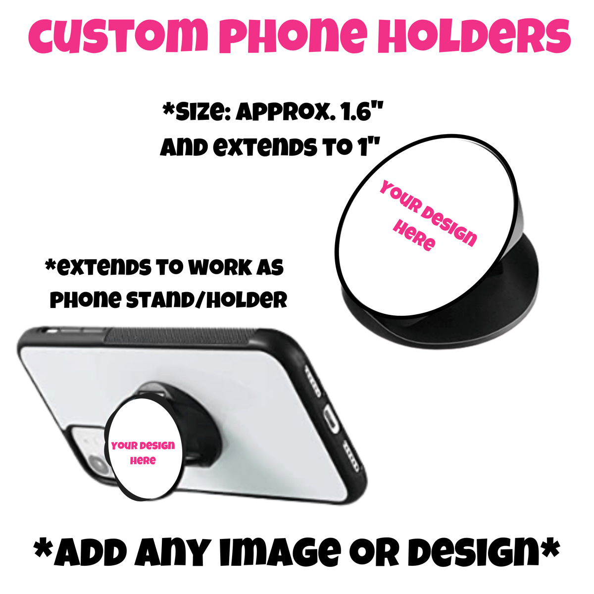 Custom Phone Holders🎁 | Lash Creations & Crafts