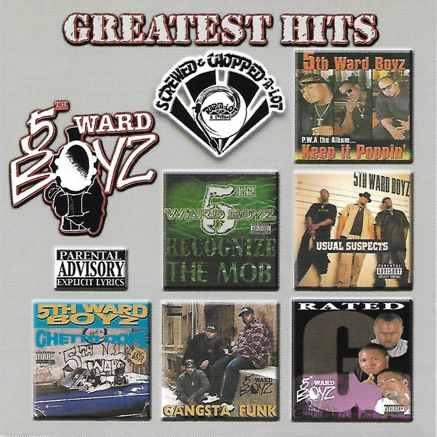 5th Ward Boyz - Greatest Hits (Chopped & Screwed) | Rare Texas MixTapes