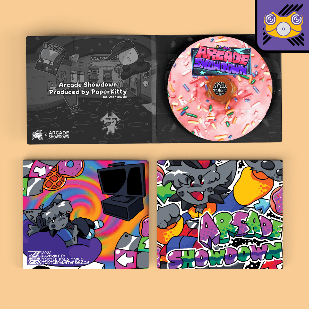 Compact Disc Club #6: Arcade Showdown | Turtle Pals Tapes