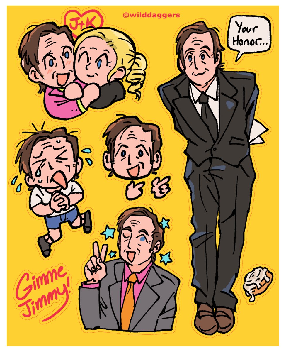Better Call Saul Sticker Sheet | wilddaggers