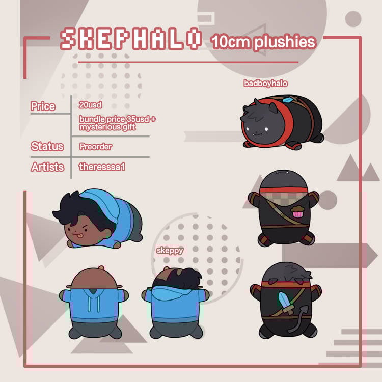 [In-Stock] Fanmade Skephalo Plushie | N3ko Merch