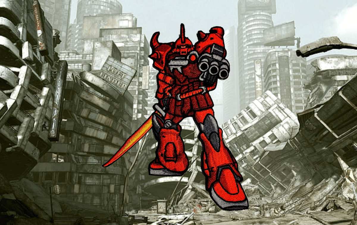 DAMGUN V6 RED GOUF (Emb) | Coqui Creations Threads