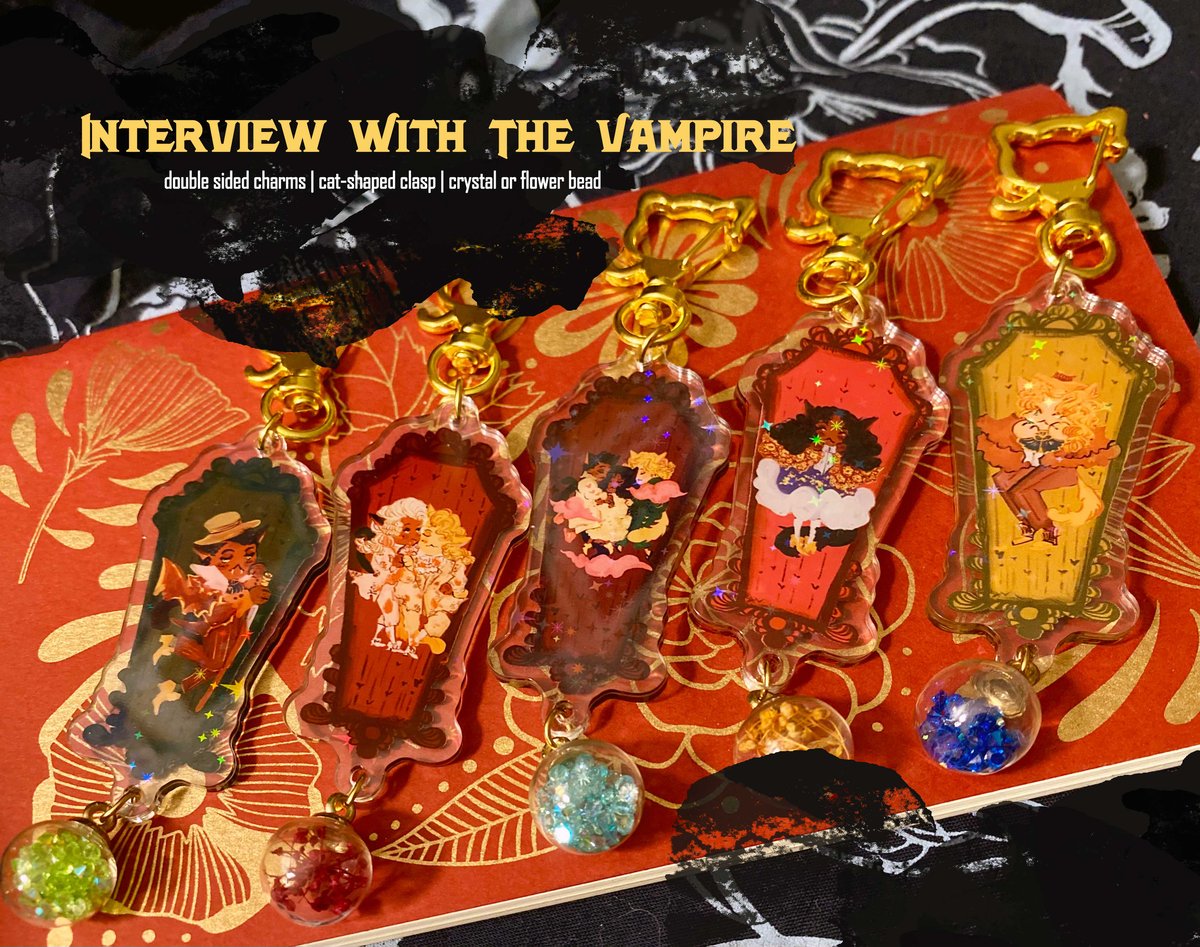{interview with the vampire} Little Meow Meow Charms | michiums