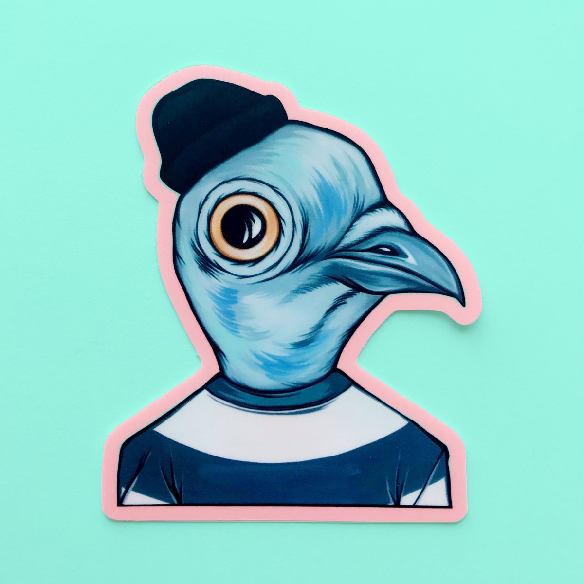 DIECUT STICKERS // Bird Boi | Kaitlin Ziesmer