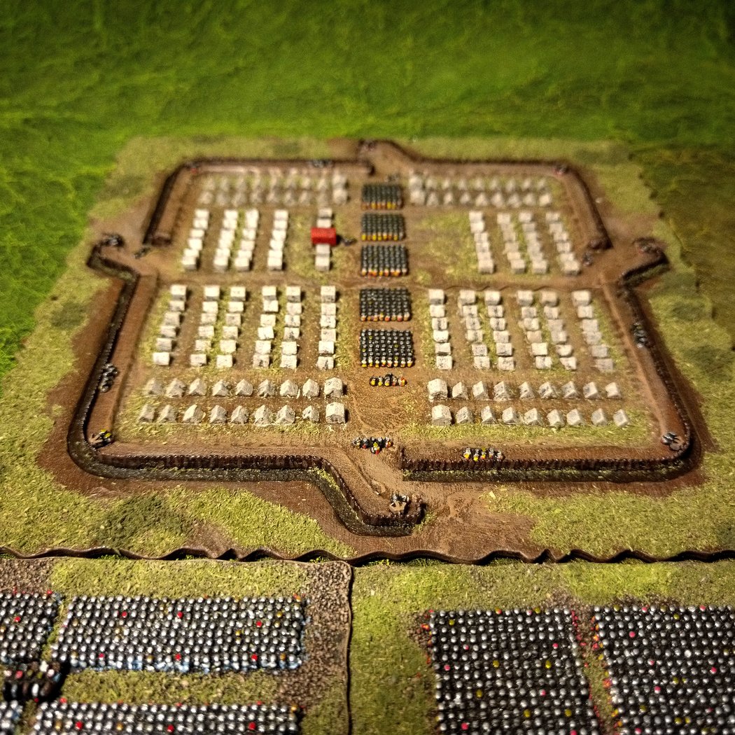 2mm Scale Roman Marching Camp | LaserCast