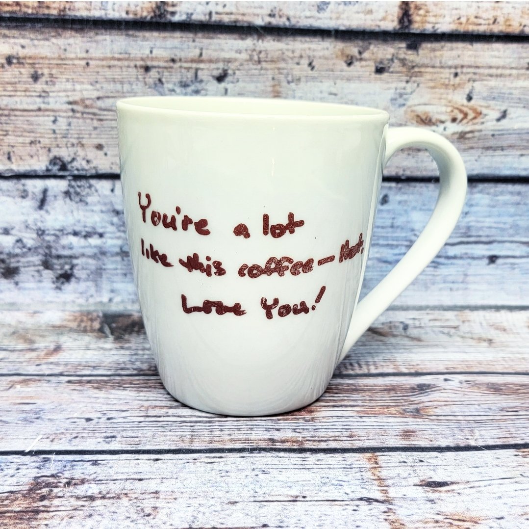 Mug with Handwriting or Drawing | ArtSmith