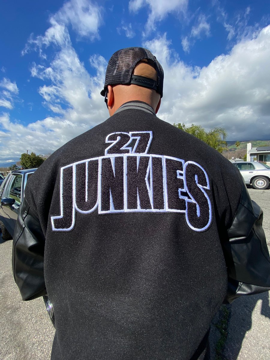 27Junkie Lettermen Jacket | 27 JUNKIES CLOTHING