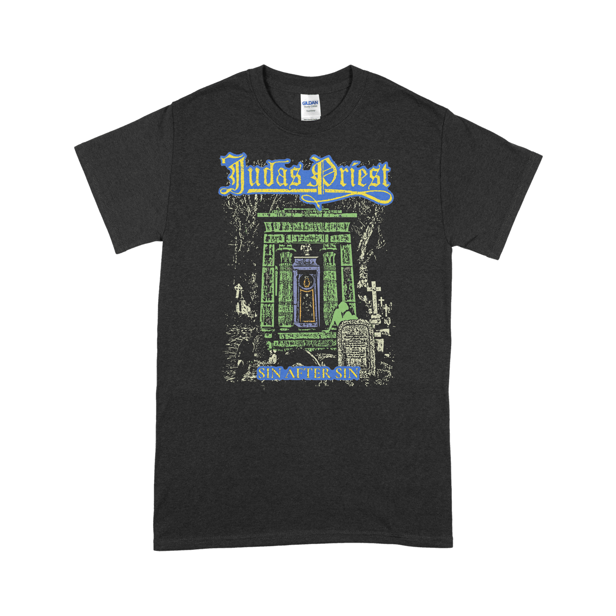 JUDAS PRIEST | SIN AFTER SIN TEE | unseenchaosshop