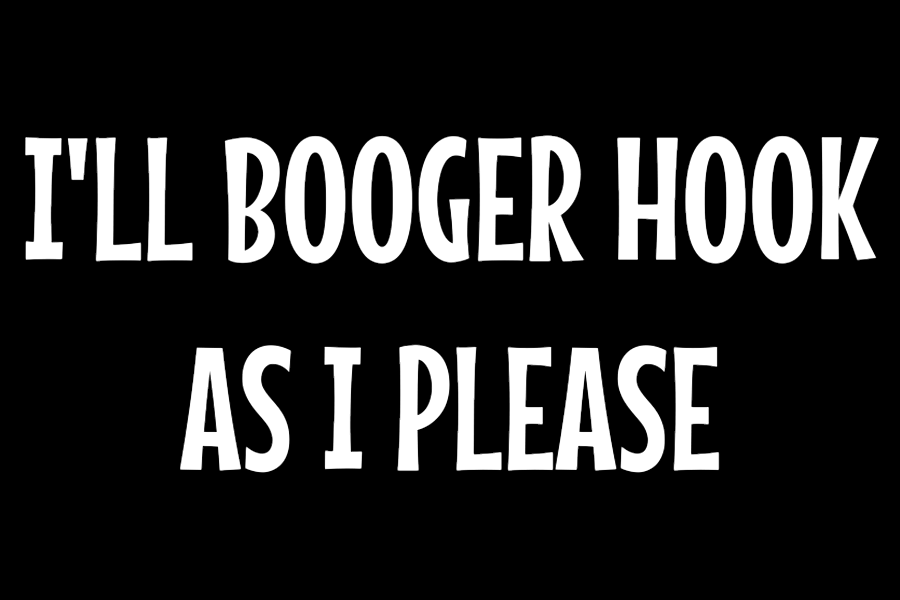 211. Booger Hook Sticker | Gun Slaps