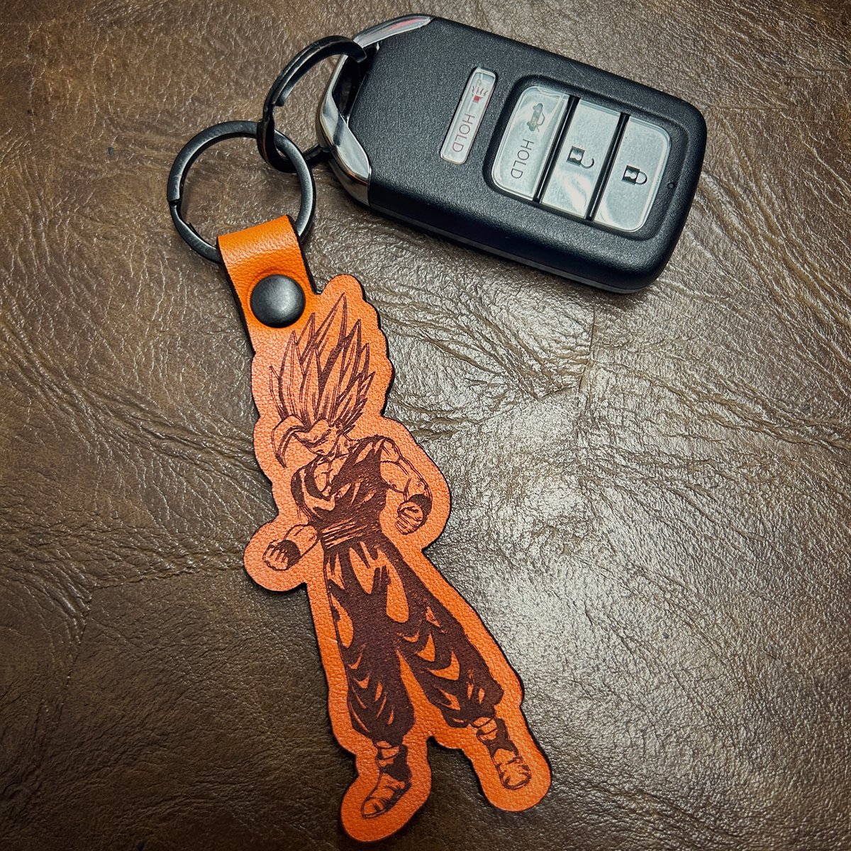 Beast Gohan Leather Keychain | tdanime