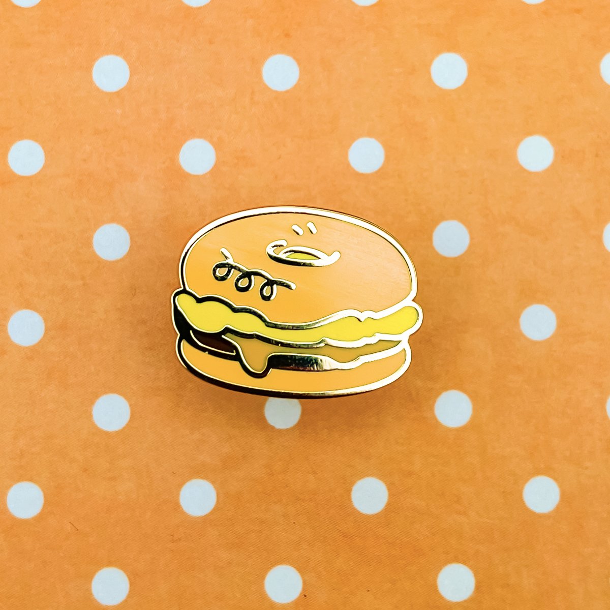 Breakfast Bagel Enamel Pin | vytamins