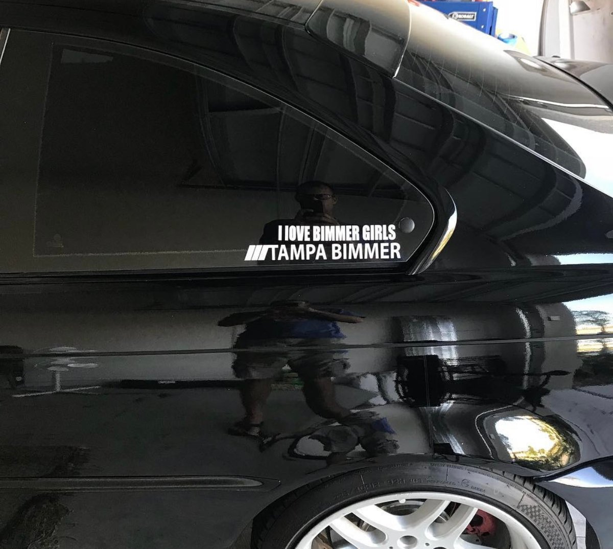 "I LOVE BIMMER GIRLS" DECAL | Bimmer Girls