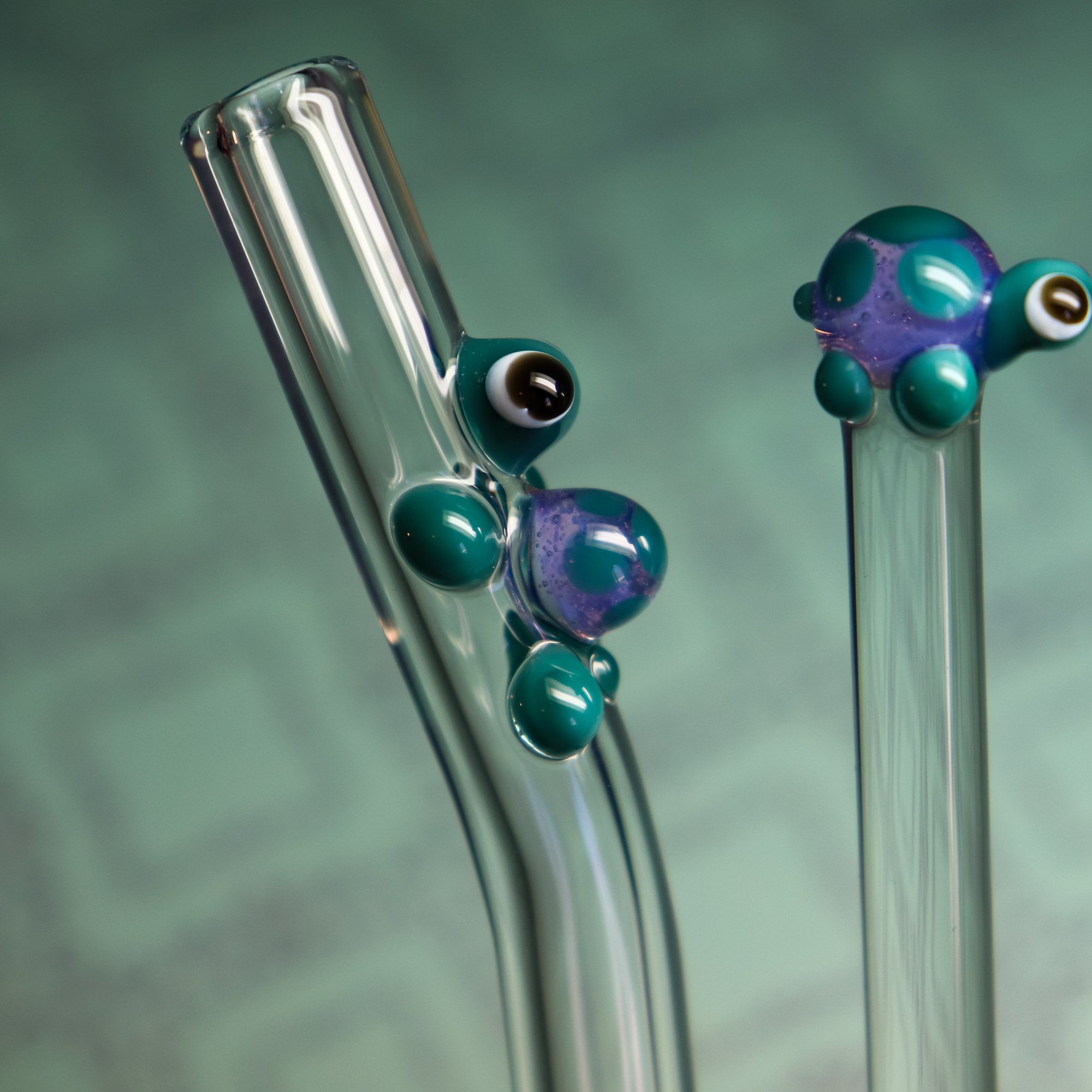 Turtle Glass Drinking Straws | Bow Valley Straws