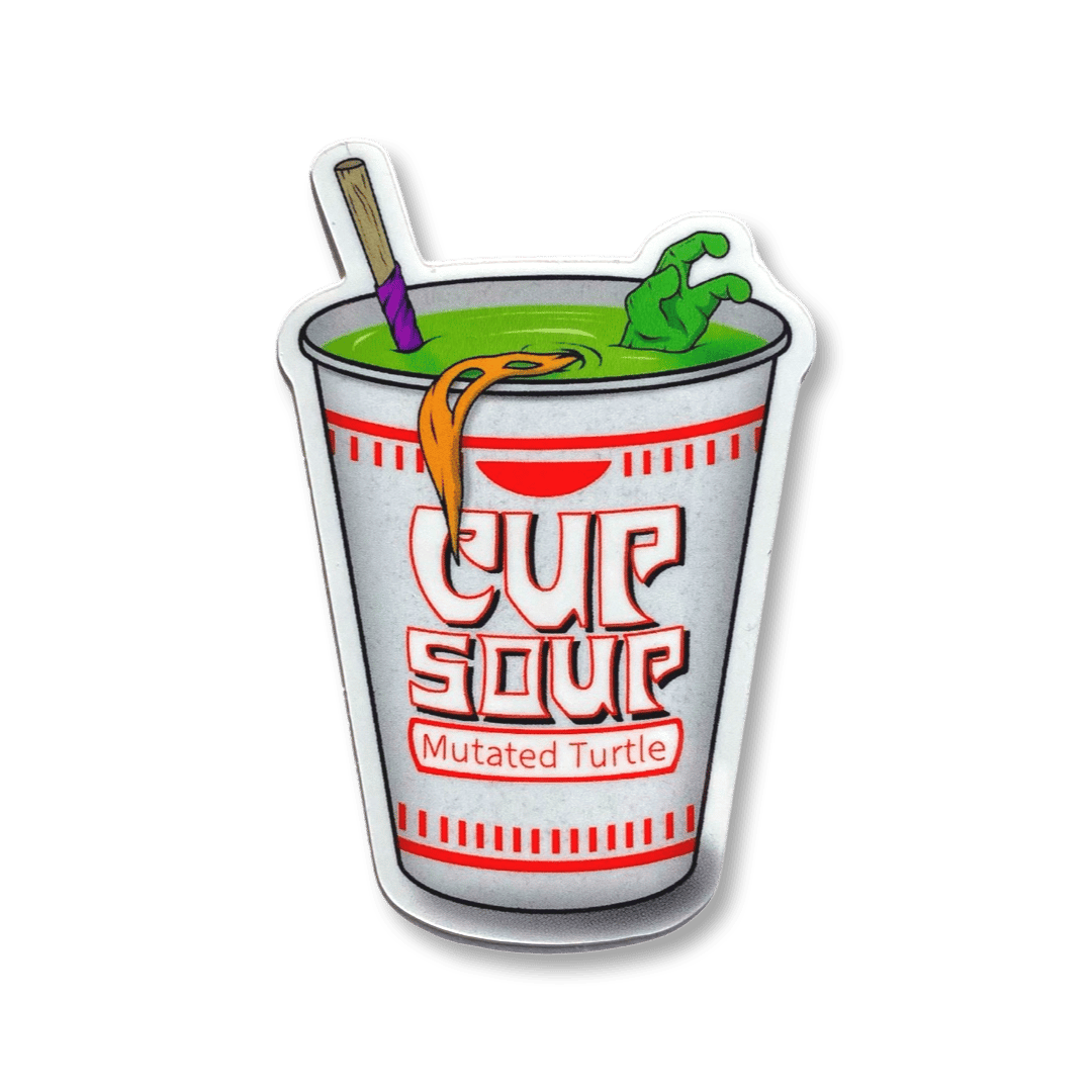 Turtle Soup sticker | CROM WORX