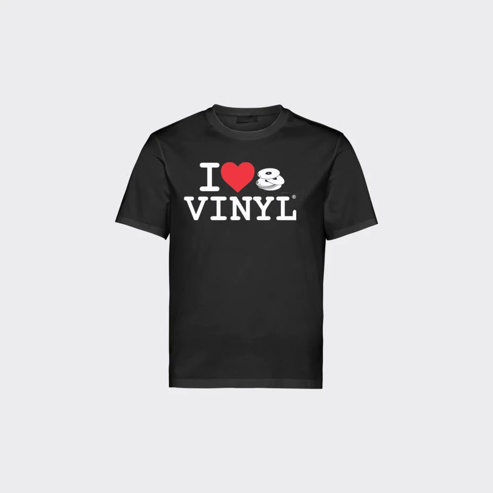 Vinyl Wastelands — I Love Vinyl T-Shirt