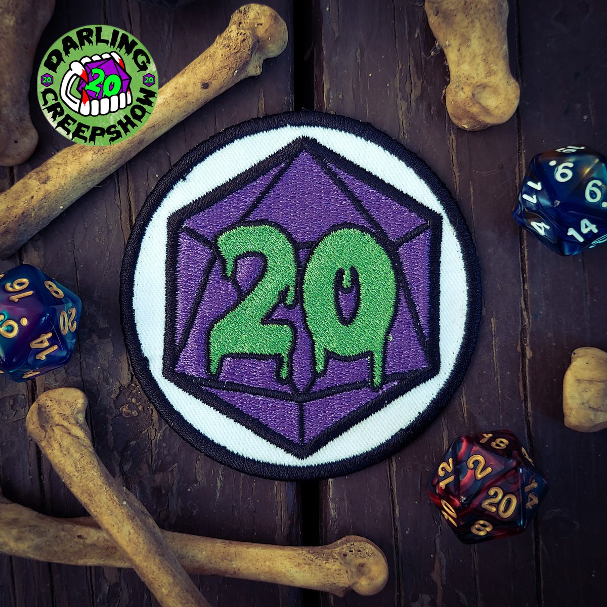 D20 Patch | Darling Creepshow
