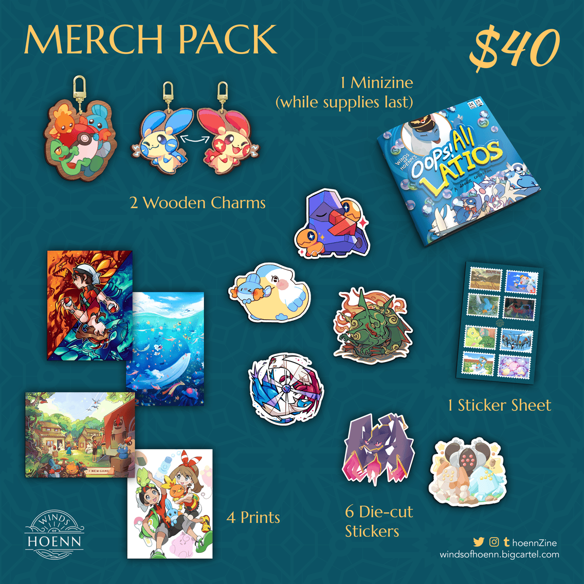 Merch Pack | windsofhoenn