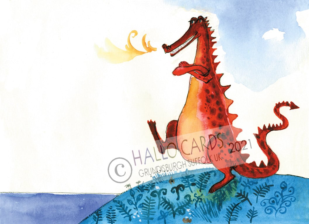 Hallo Cards — Dancing Dragon - HL209