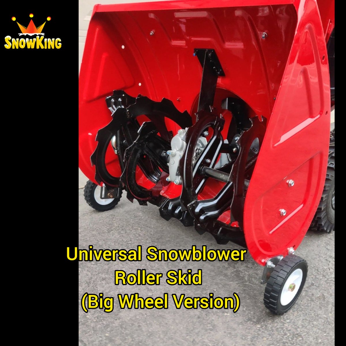 Universal Roller Skid (Big Wheel Version) | SnowKing Roller Skids