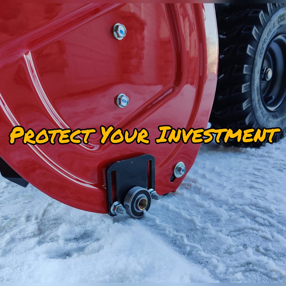 Honda Models Only (Heavy-duty Roller Skids) | SnowKing Roller Skids