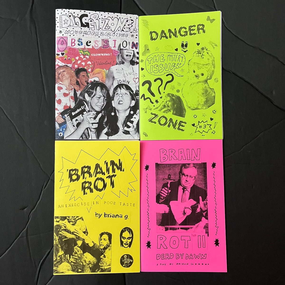 Danger Zone / Brain Rot zine | Advanced Perspective