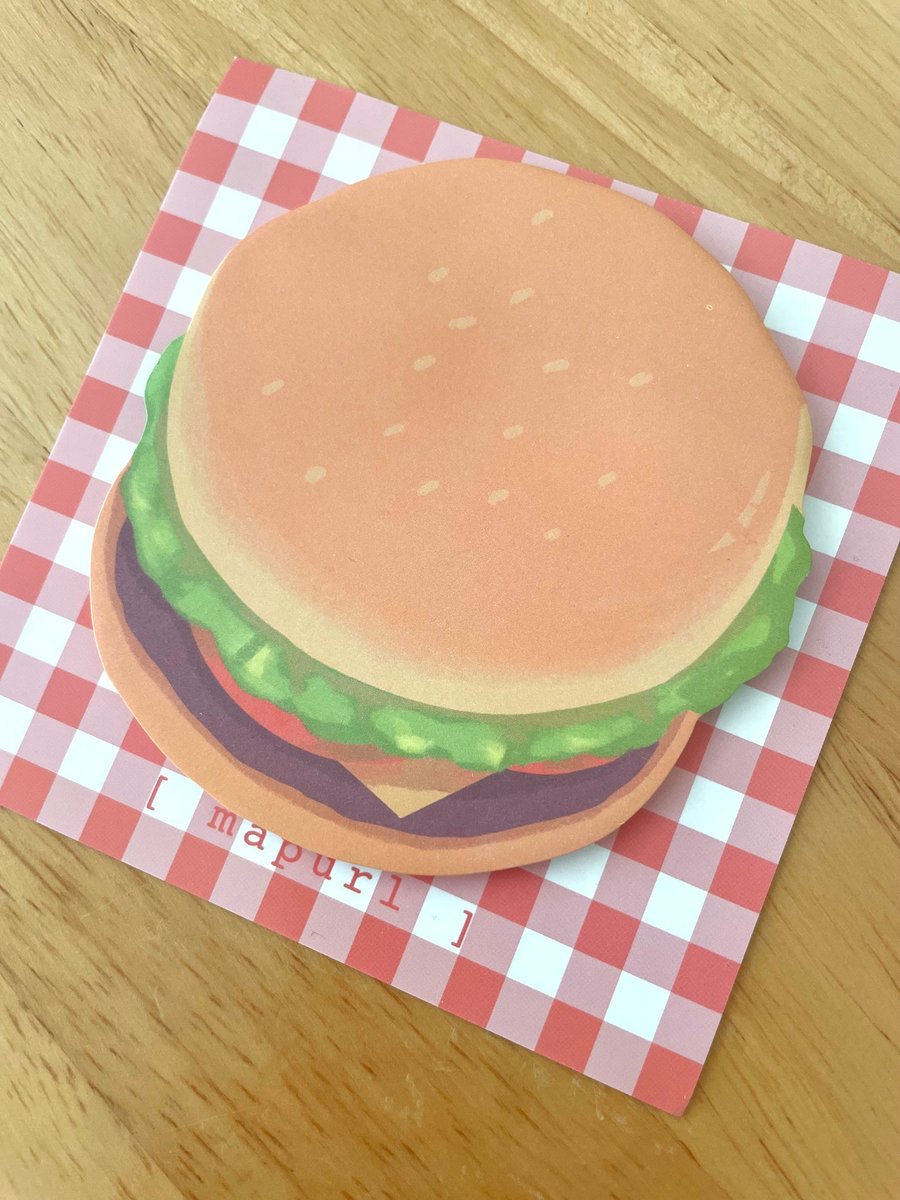 Burger Sticky Notes | [ mapurl ]