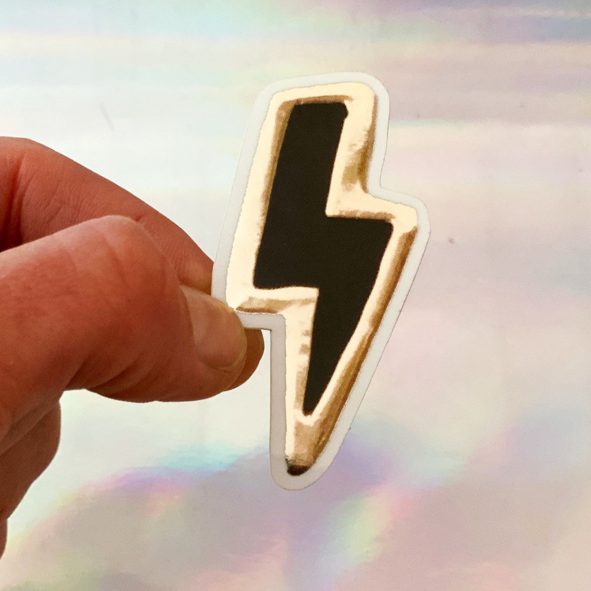 Lightning Sticker | Therese Kuempel Jewelry