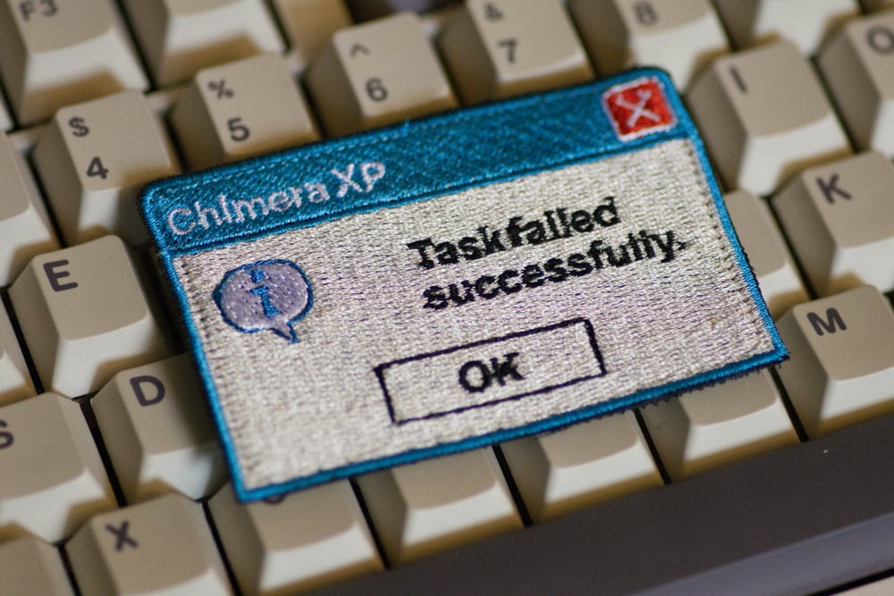 Task Failed Successfully Patch | Chimeran Art Task Failed Successfully Patch | Chimeran Art