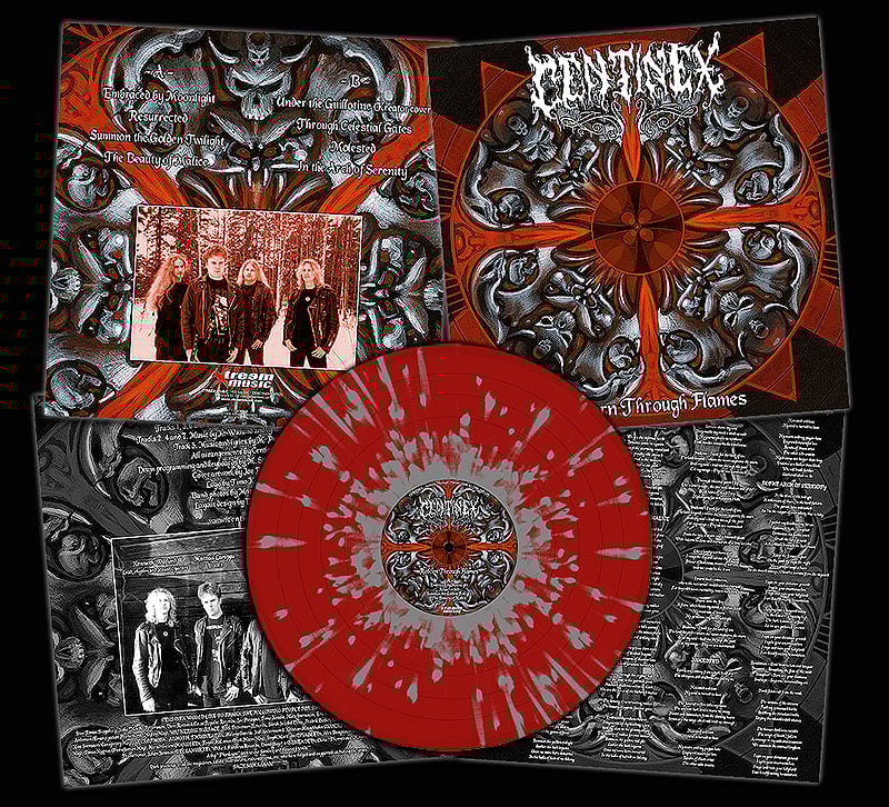 Reborn Through Flames LP - oxblood | www.centinexmerch.net