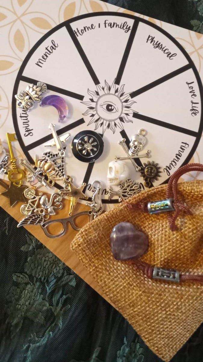 Charm Casting/Divination Set - Tarot Edition/Major Arcana | Hippie ...