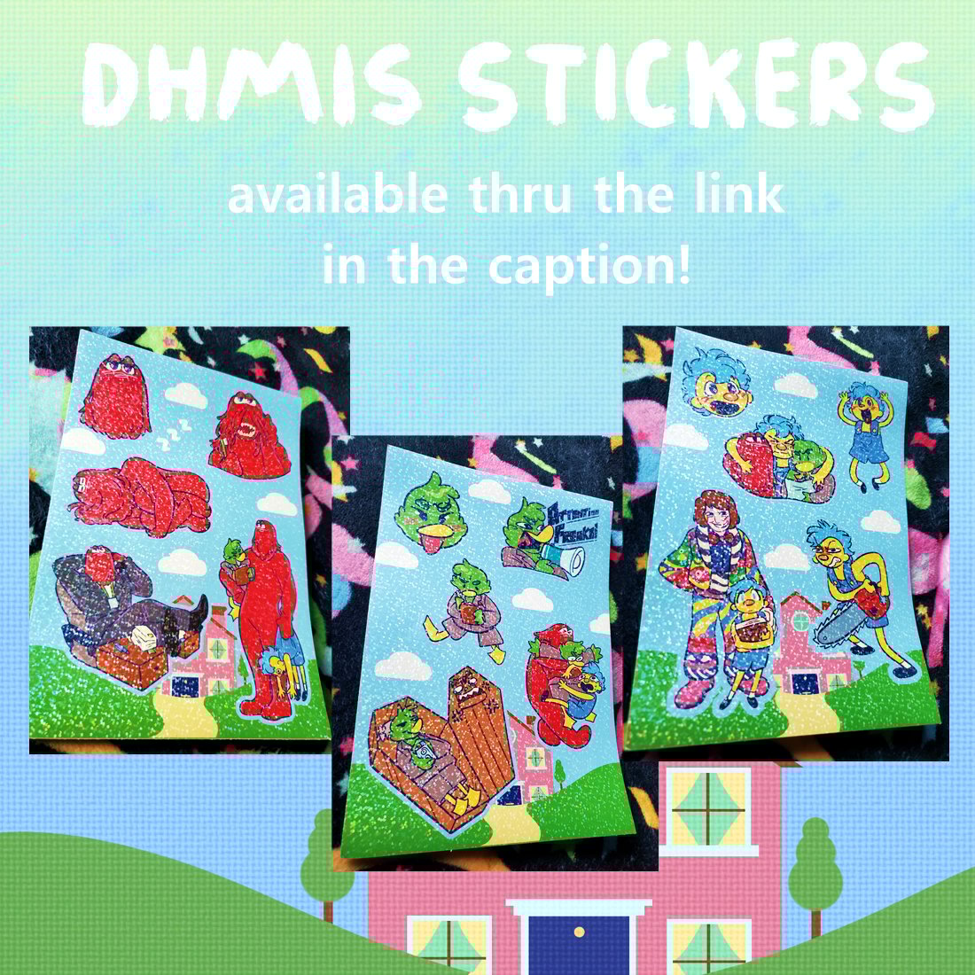 DHMIS STICKERS | makanioverlord