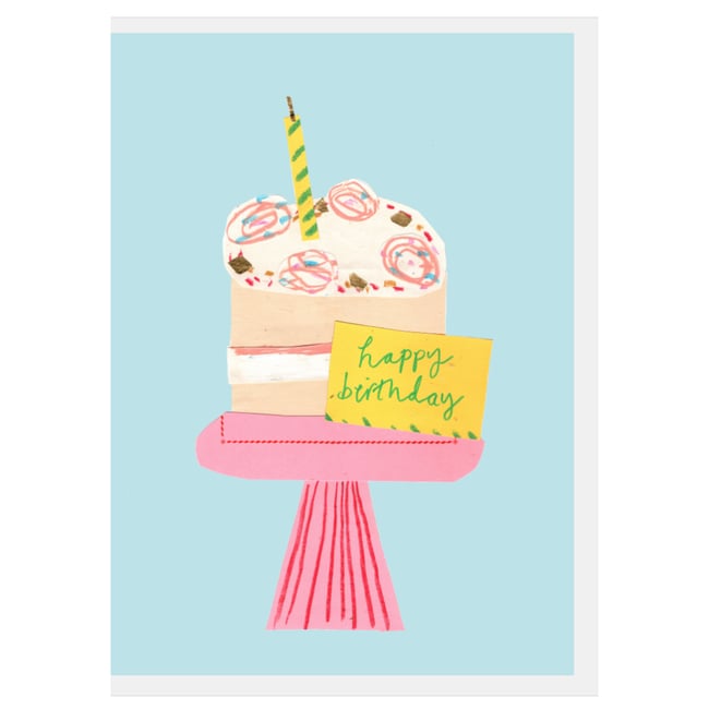 Happy Birthday Cake Card | HH Studio