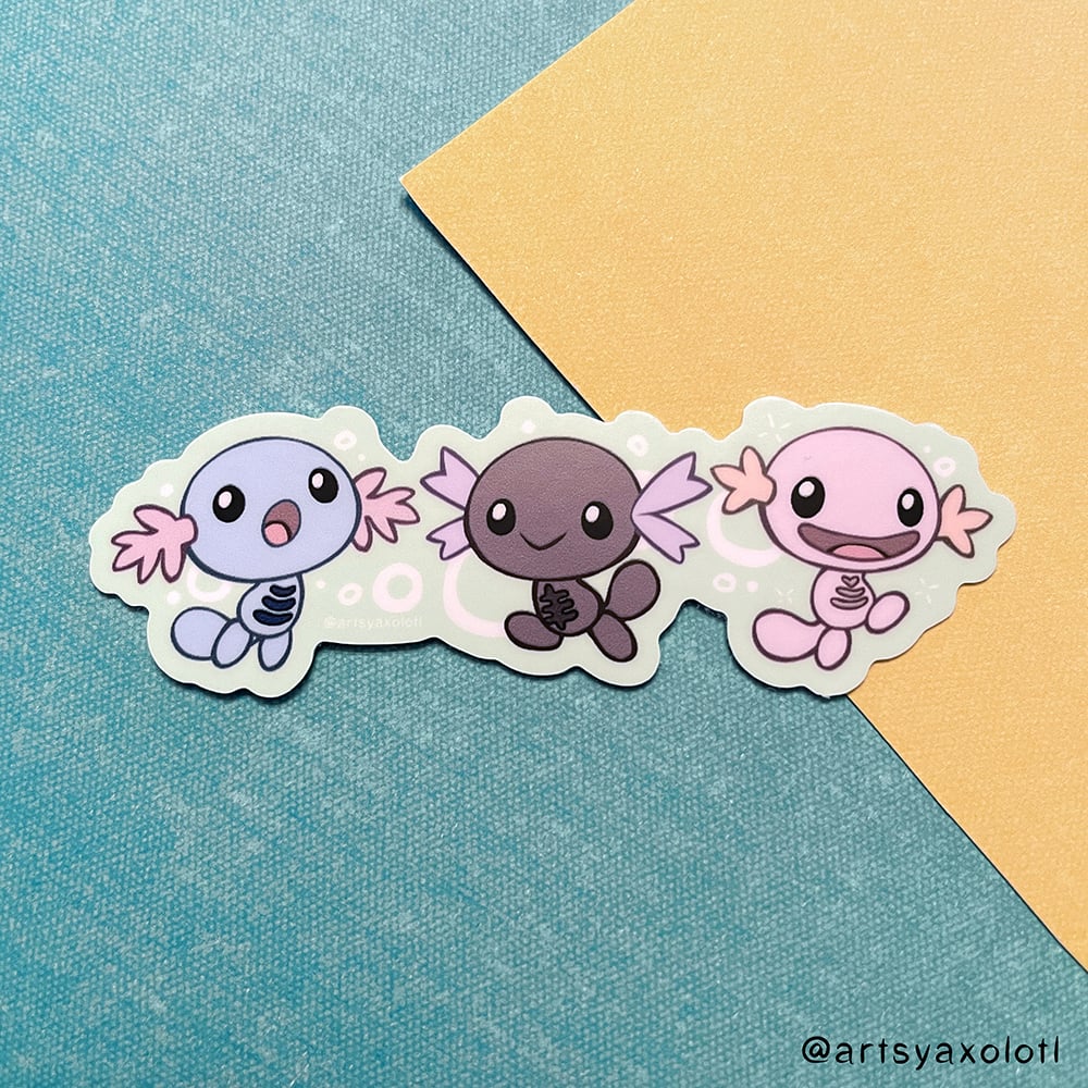 Neapolitan Woopers Mini Sticker | Steve and Pals
