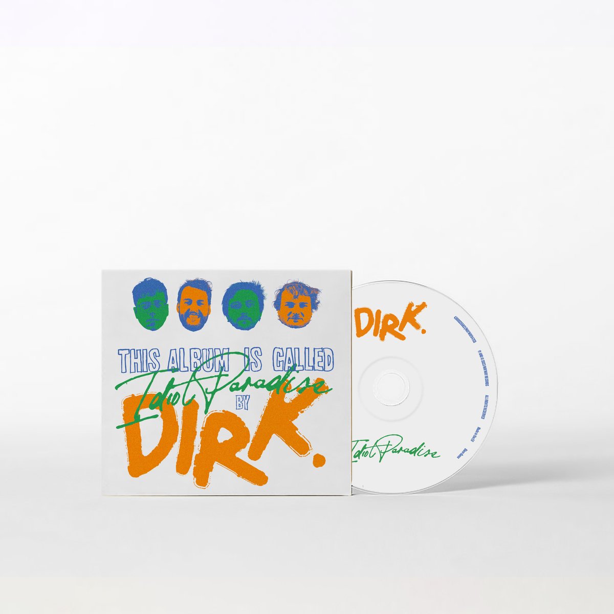 DIRK. - Idiot Paradise (Digipack CD) | DIRK. Official Webstore