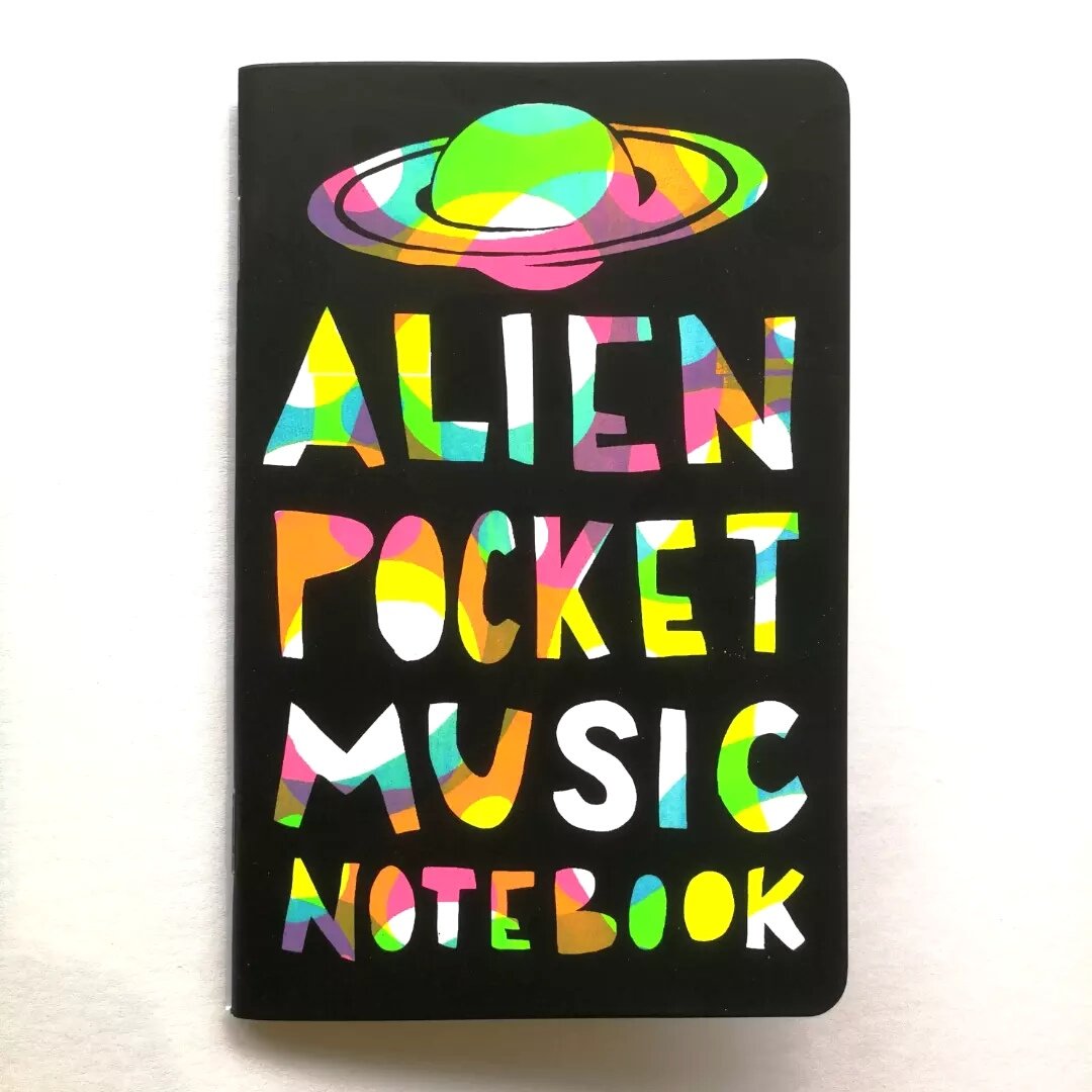 ALIEN POCKET MUSIC NOTEBOOKS | Señor Burns