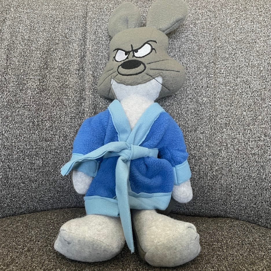 Vinnie the Chin - Stuffed Animal | Dust Bunny Mafia Comics Store