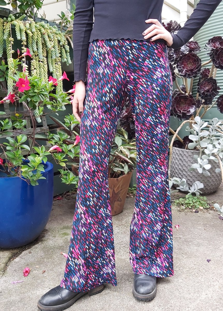Purple Static KAT Pants | Kat Klothing